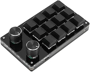 Programmable Keyboard, One Handed Macro Mechanical Keyboard 12 Key ...