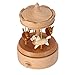 Amazon.de: Mini Karussell Uhrwerk Spieluhr, Holz Vintage Karussell ...