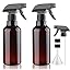 Amazon.com: Plastic Spray Bottles Empty Spray Bottle 16.9oz/500ml 2 Pack Heavy Duty Spraying ...