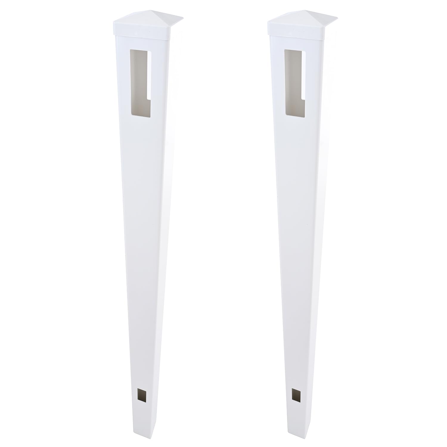 Amazon.com : Vinyl Garden Line Fence Post, for 6ft (72" W x 72" H ...
