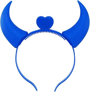 Amazon.com: PRETYZOOM LED Light Up Devil Horns Headband Halloween Decor ...