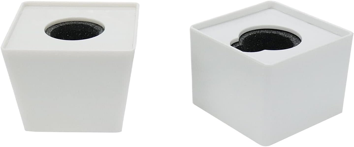 Amazon.com: Tsnamay 2Pcs Trapezoid and Square Cube Microphone Stand,ABS ...