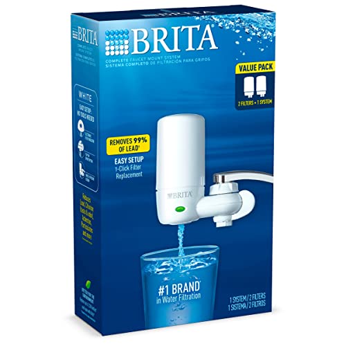Brita Water Filter for Sink, Faucet Mount Water Filtration System for ...