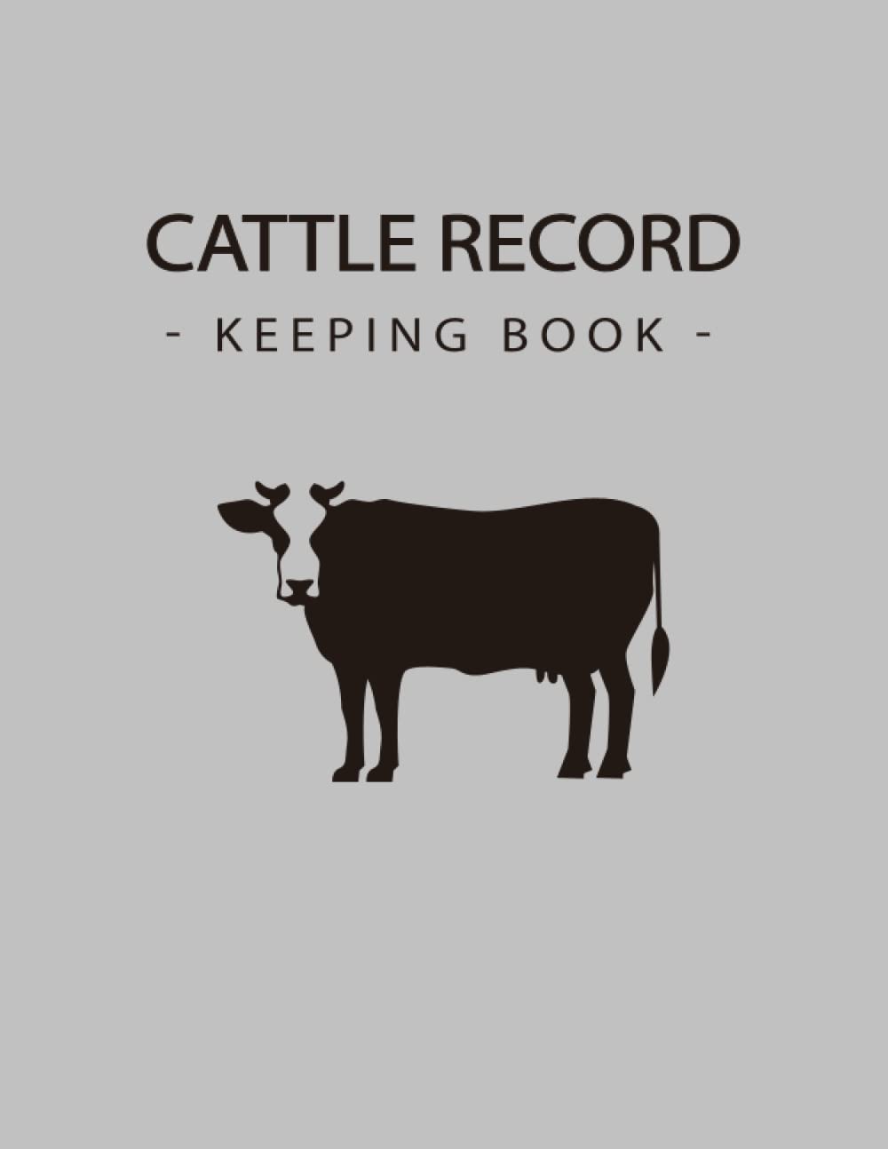 Buy Cattle Record Keeping Book: Cattle Book Keeping, Cattle Record Book ...