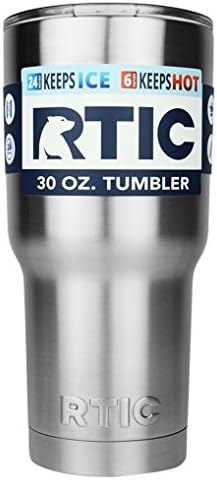Amazon.com | RTIC 20 oz Insulated Tumbler Stainless Steel Coffee Travel ...