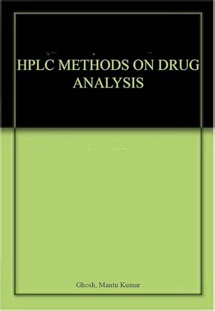 Amazon.in: Buy HPLC METHODS ON DRUG ANALYSIS Book Online at Low Prices ...