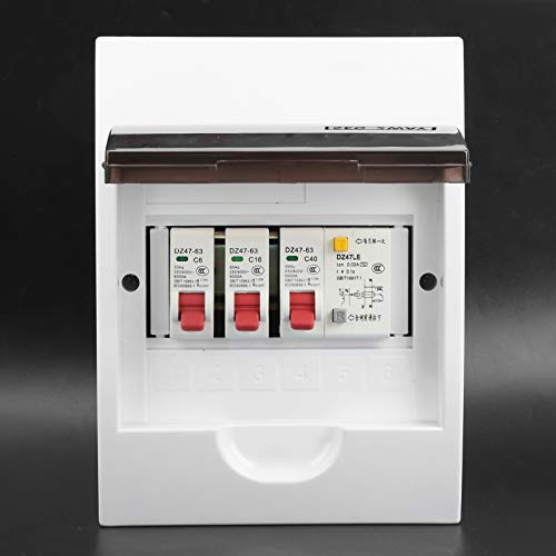 Consumer Unit Circuit Breaker Panel, 2 Way Leakage Proof Circuit ...