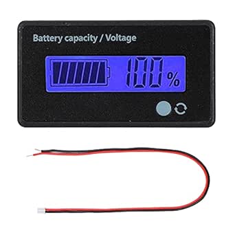 Battery LCD Display, Battery Capacity Monitor, GY-6D for Lithium ...