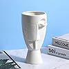Amazon.com: Face Art Vases, Delicately Carved Face Style Vases ...