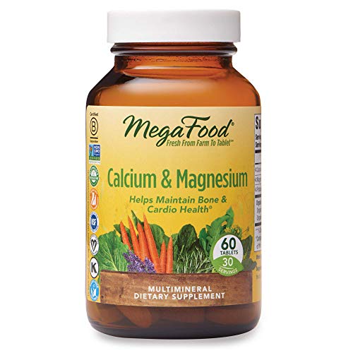 Amazon.com: MegaFood Calcium & Magnesium - Essential Mineral Supplement ...