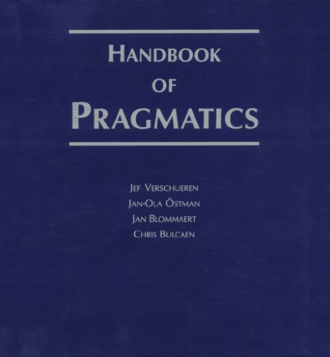 Buy Handbook of Pragmatics: 2003–2005 Installment: 9 Book Online at Low ...