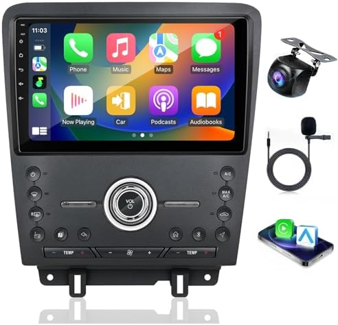 Amazon.com: Car Radio Stereo for Ford Mustang 2010-2014, 10 inch Touch ...