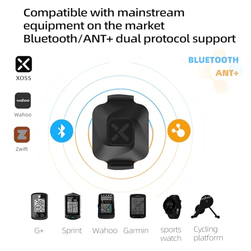 Cycling Speed Sensor and Cadence Sensor Bluetooth & ANT+ Wireless ...