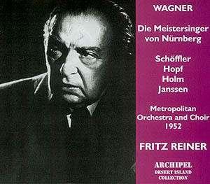 Richard Wagner, Fritz Reiner, Hermann Abendroth, Walburga Wegner, Hertz ...