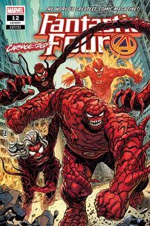 FANTASTIC FOUR #12 ZIRCHER CARNAGE-IZED VAR: Dan Slott, Jeremy Whitley ...