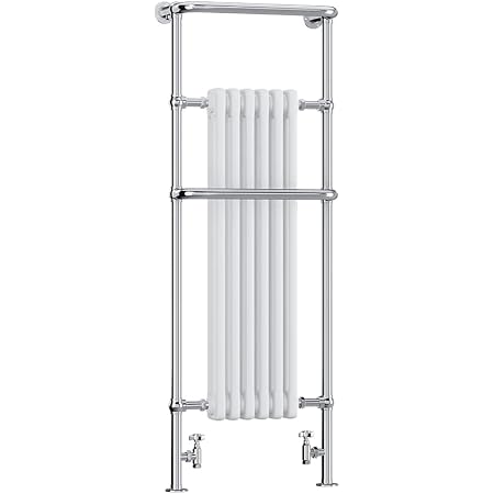 AQUAWORLD Traditional Towel Warmer, Bathroom Heated Towel Rack, Towel ...