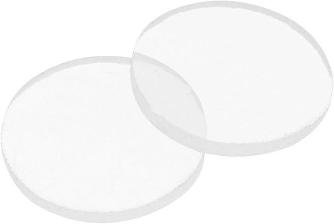 PATIKIL Glass Table Top Anti Slip Pads, 10Pcs 5mm Dia x 1mm Thick Clear ...