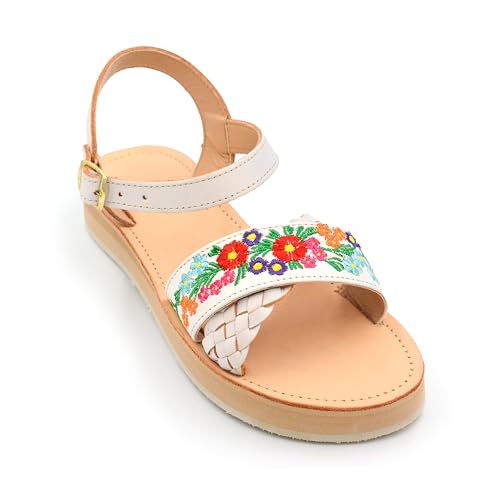 Amazon.com: COLORES DE MEXICO MX - Mexican Leather Sandals with ...