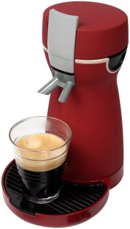 Amazon.de: Inventum CAFEMEZZO HK2R Kaffeepadmaschine rot