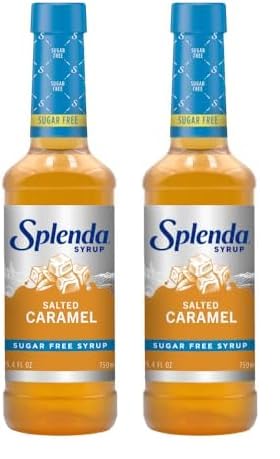 Amazon.com: Splenda Coffee Syrup, Salted Caramel, Sugar Free, Flavored ...