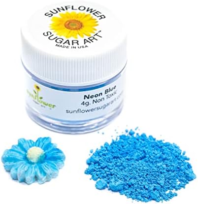 Amazon.com : Sunflower Sugar Art Neon Orange Glow In The Dark Petal ...