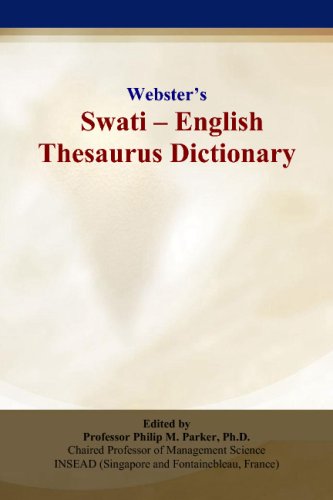 Webster’s Swati - English Thesaurus Dictionary: Parker, Philip M ...