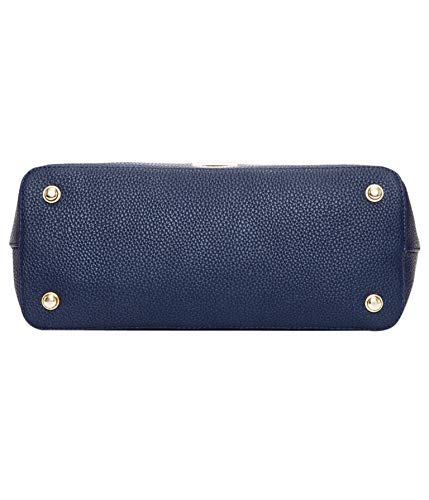 Buy Peperone Como Women's PU Blue Handbag at Amazon.in