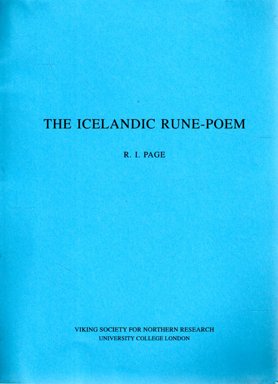 The Icelandic Rune-Poem: Page, R.I.: 9780903521437: Books - Amazon.ca