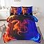Erosebridal Dragon 7 Piece Bedding Set Queen Nebula Comforter Set with ...