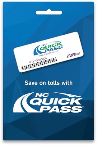 Amazon.com - NC Quick Pass Sticker Transponder – NC Toll Roads – Works ...