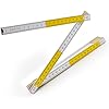 Gunpla Wooden Folding Ruler, 2m Length Double-Sided Carpenter Metric ...