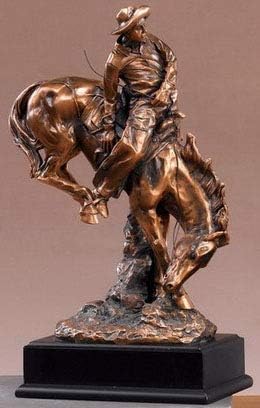Amazon.com: Treasure of Nature 4"x6.5" Western Cowboy Riding Horse ...