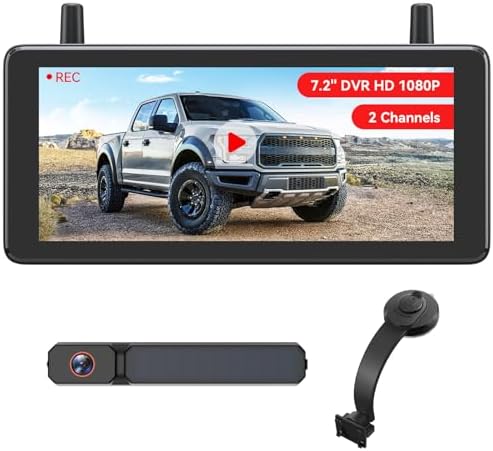 Amazon.com: AUTO-VOX Wireless Backup Camera Kit: Solar 3A Plus Cam & 7. ...