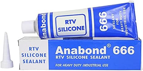 anabond 666 rtv silicone sealent, clear, 100 gms : Amazon.in ...