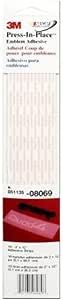 3M 08069 2 Inch x 12 Inch Press-In-Place Emblem Adhesive, Pack of 10 ...