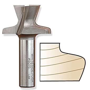 Whiteside 6015 Cabinet Making, Door Edge Router Bit (Shank: 1/2", Large ...