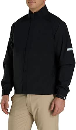 Amazon.com : FootJoy FJ Men's Hydrolite Jacket w-Zip Off Sleeves-Black ...