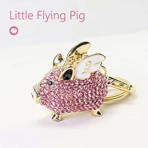Sviiok Nansheng Pig Keychain,Cute Keychain Accessories for Women,Pink ...