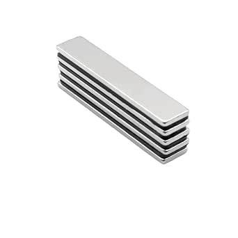 50x10x2mm Permanent Magnet 50x10x2 Block Rare Earth Magnet Rectangular ...