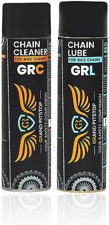 Amazon.com: GRAND PITSTOP Chain Cleaner, Degreaser 500ml and Chain Lube ...