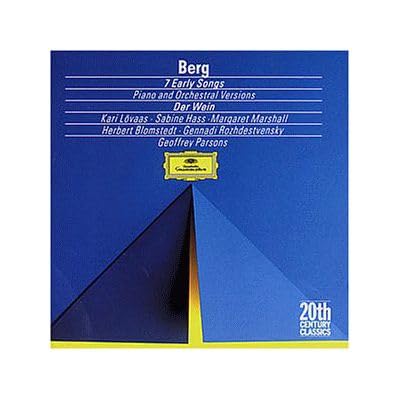 Berg: 7 Early Songs / Der Wein - Amazon.com Music