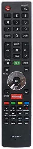 Amazon.com: New Replaced Remote fit for HISENSE Smart TV ER-33903HS ...