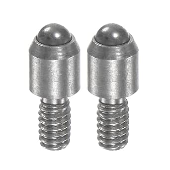 HARFINGTON 2pcs Round Contact Point 4mm Length Probe Stylus 2mm ...