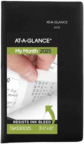 Amazon.com : AT-A-GLANCE 2024-2025 Pocket Calendar, 2 Year Planner, 3-1 ...