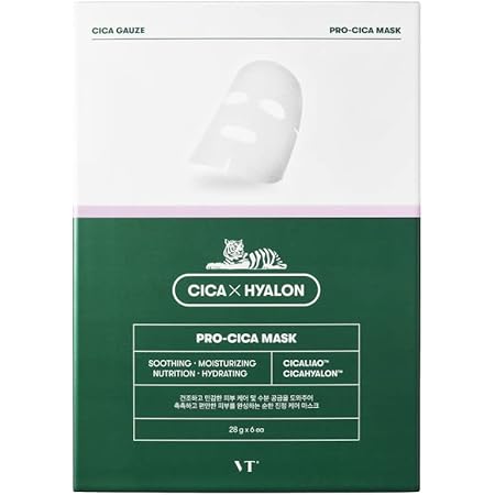 Amazon.com : VT COSMETICS Daily Soothing Mask 30(Pcs) - Sheet mask | CICA Mask Sheet | Korean ...