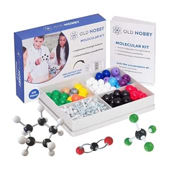 Buy OLD NOBBY Organic Chemistry Model Kit (239 pc) - Molecular Models ...