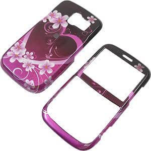 Amazon.com: Purple Heart Protector Case Pantech Link P7040 : Cell ...