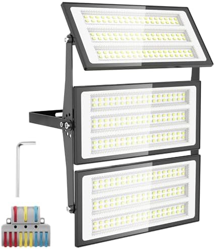 CHARON 300W LED Flood Light, 24000LM Super Bright Outdoor Security ...