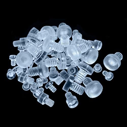 100 PCS Glass Table Top Bumpers, Glass Top Table Bumpers Anti Slip Pads ...
