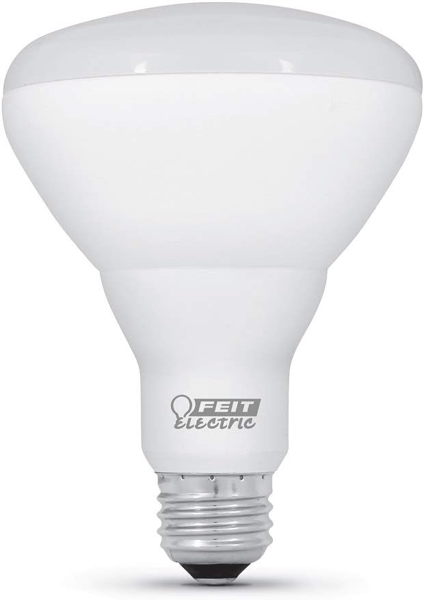 Feit Electric BR30 LED Light Bulbs, 65W Equivalent, Non Dimmable, 10 ...